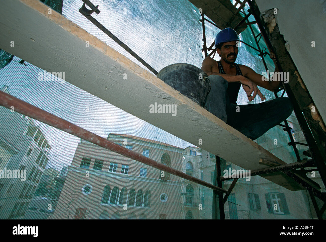 Construction lebanese lebanon workers hi-res stock photography and ...