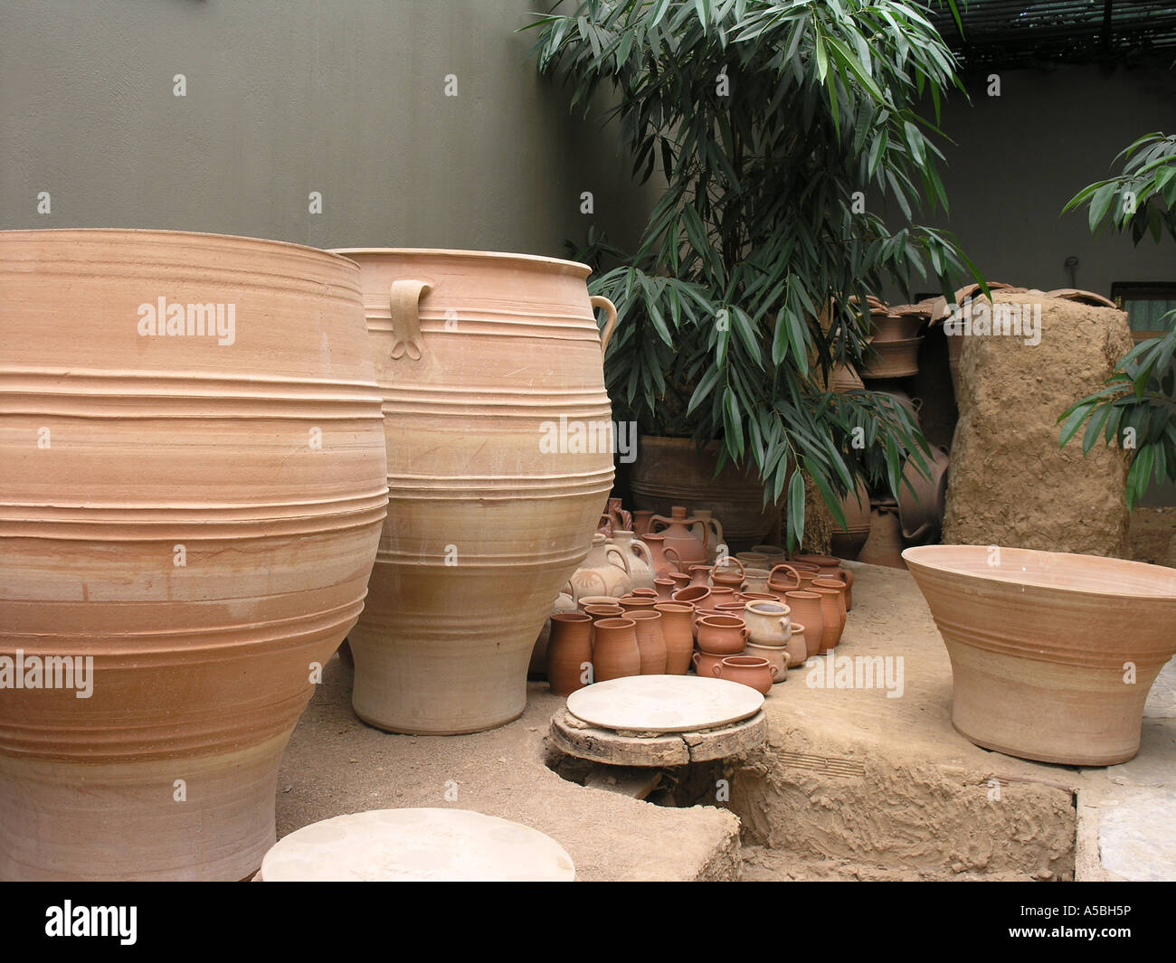 museum of traditional pottery Athens Greece Stock Photo - Alamy