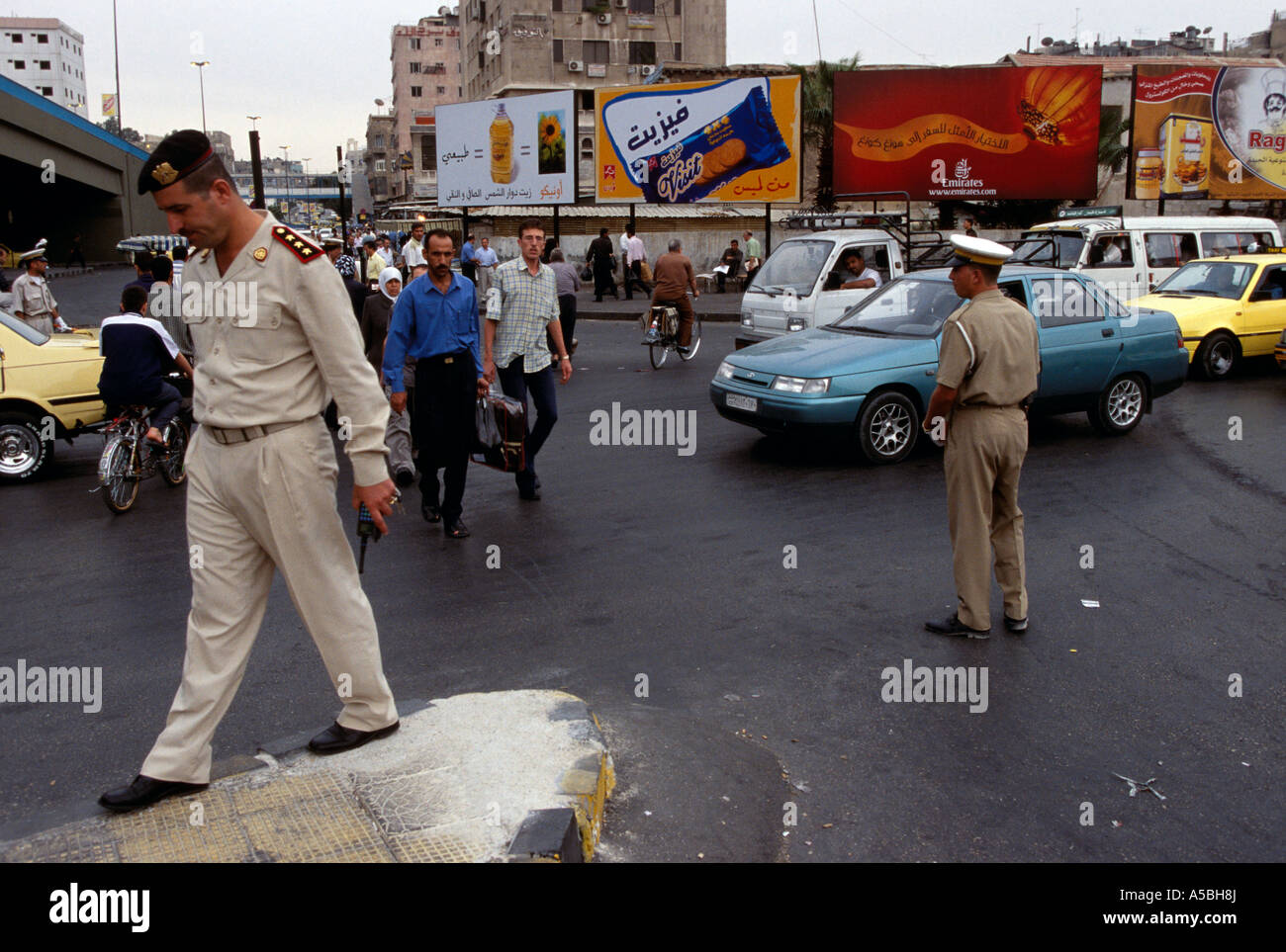 A street scene in Damascus Syria Stock Photo - Alamy