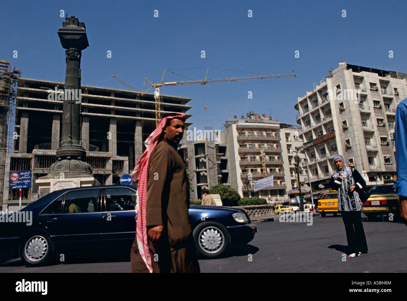 A street scene in Damascus Syria Stock Photo - Alamy