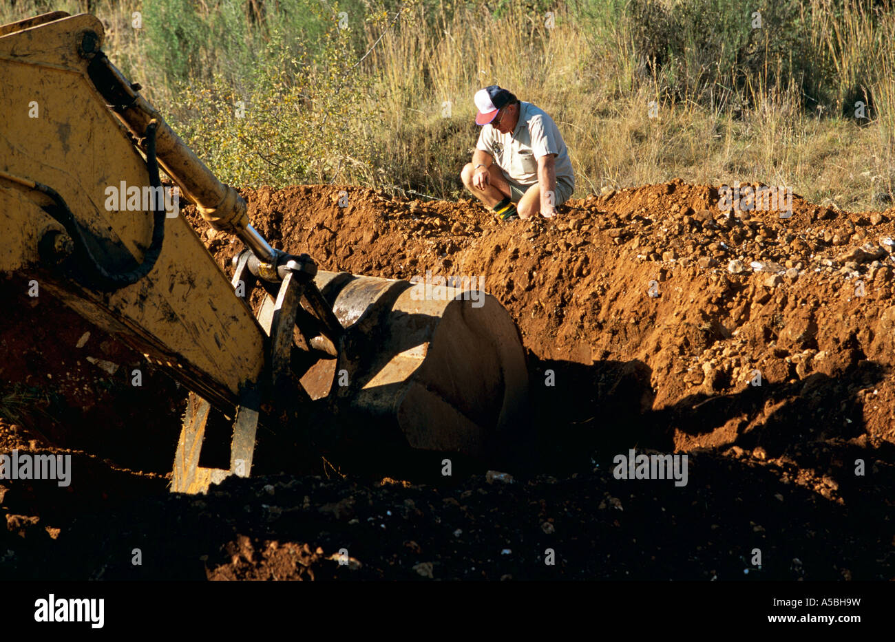 Diamond mine in South Africa Stock Photo - Alamy