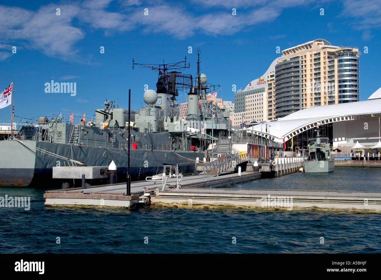 HMAS Vampire Darling Harbour, Sydney, Australia Stock Photo - Alamy