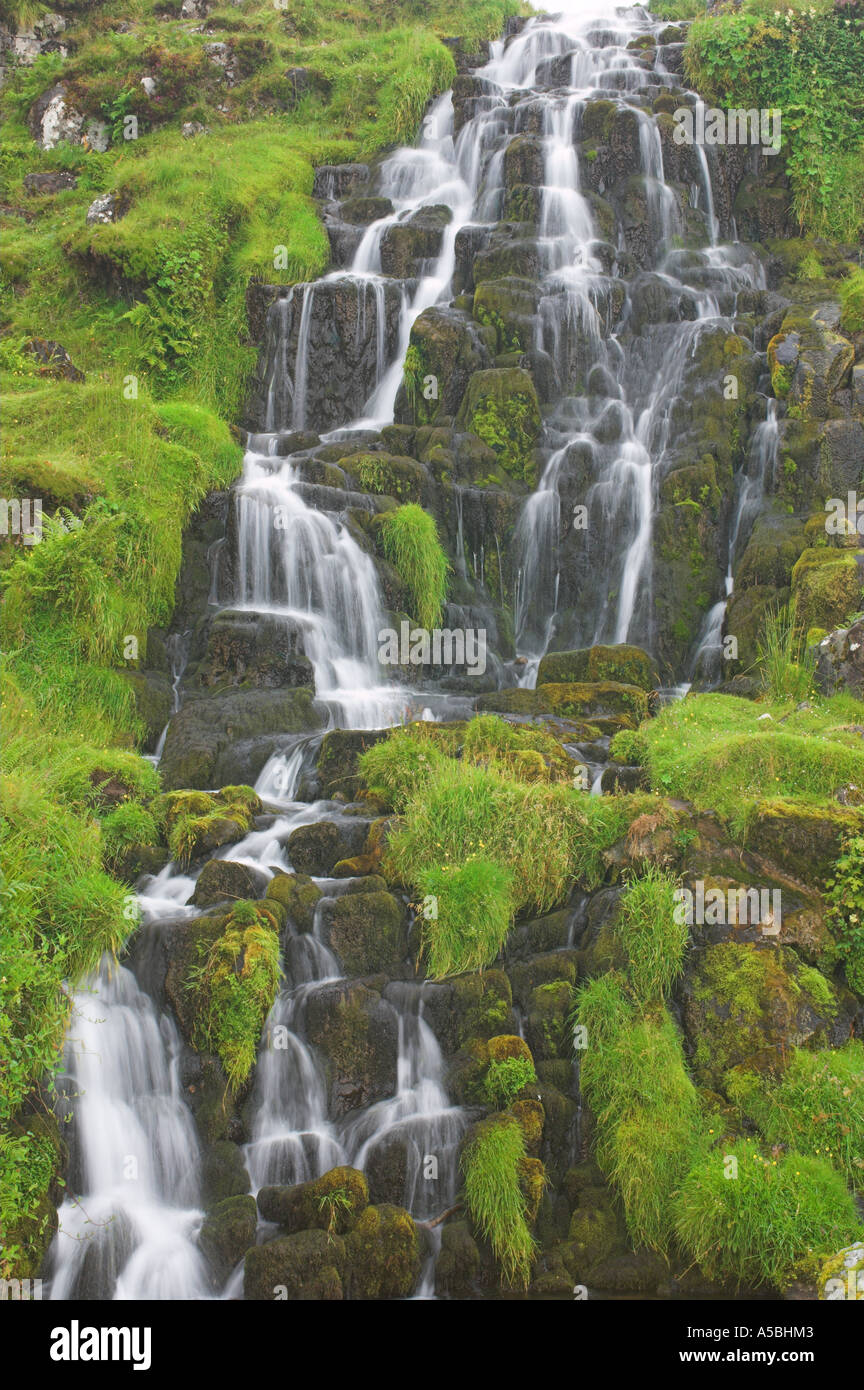 Waterfall. Isle of Skye, Scotland, UK Stock Photo - Alamy