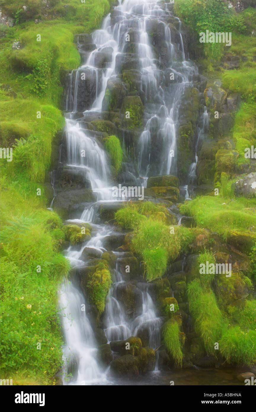 Waterfall. Isle of Skye, Scotland, UK Stock Photo - Alamy