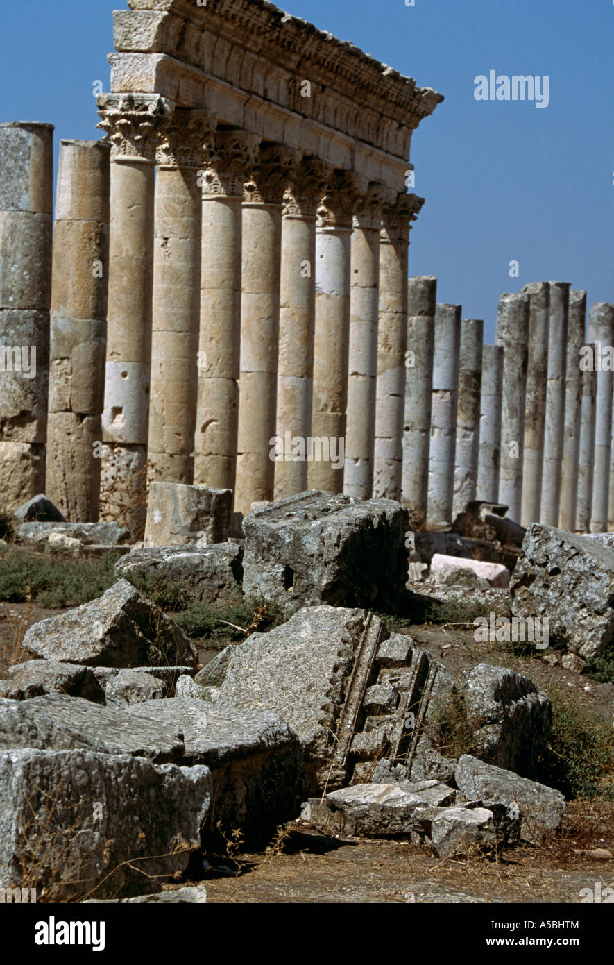 Bel temple in the ruins of palmyra hi-res stock photography and images ...