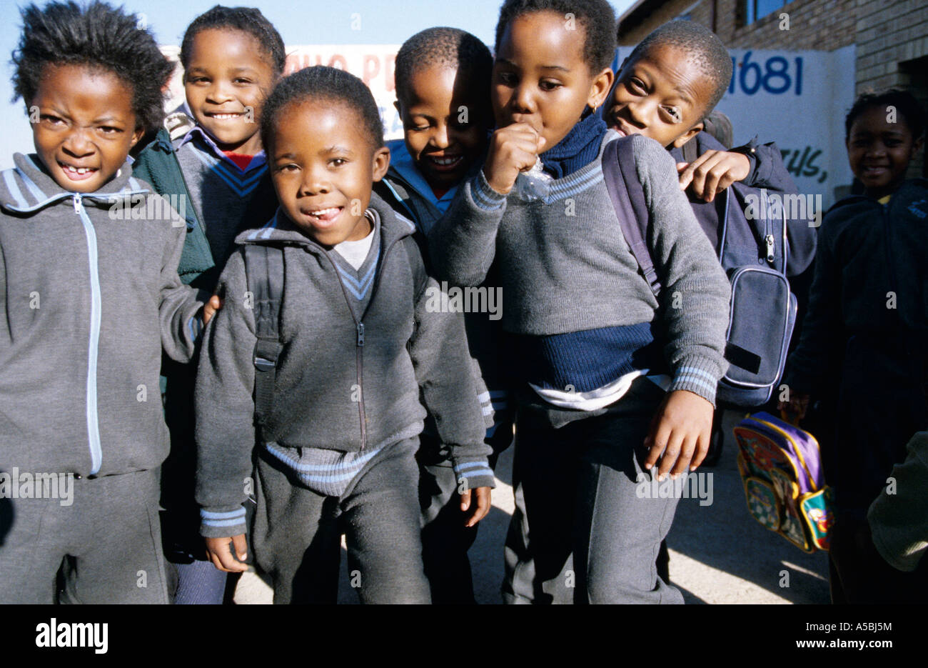 Soweto school children hi-res stock photography and images - Alamy