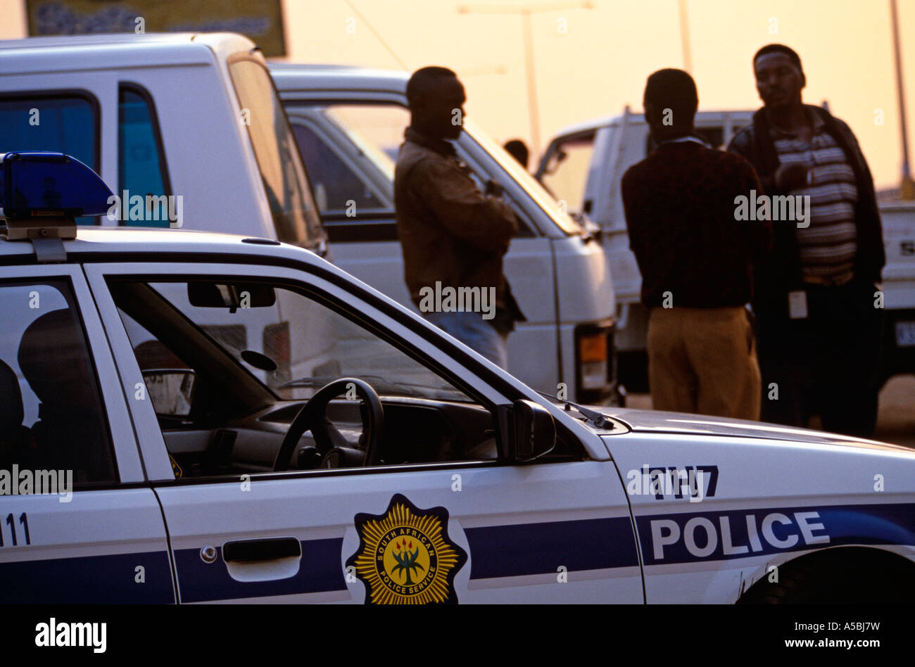 South africa police car hi-res stock photography and images - Alamy