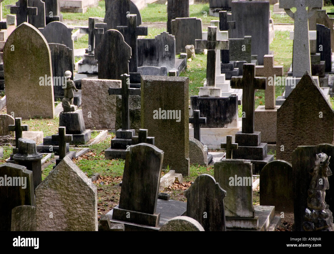 Happy Valley Cemetery Hong Kong Stock Photo - Alamy