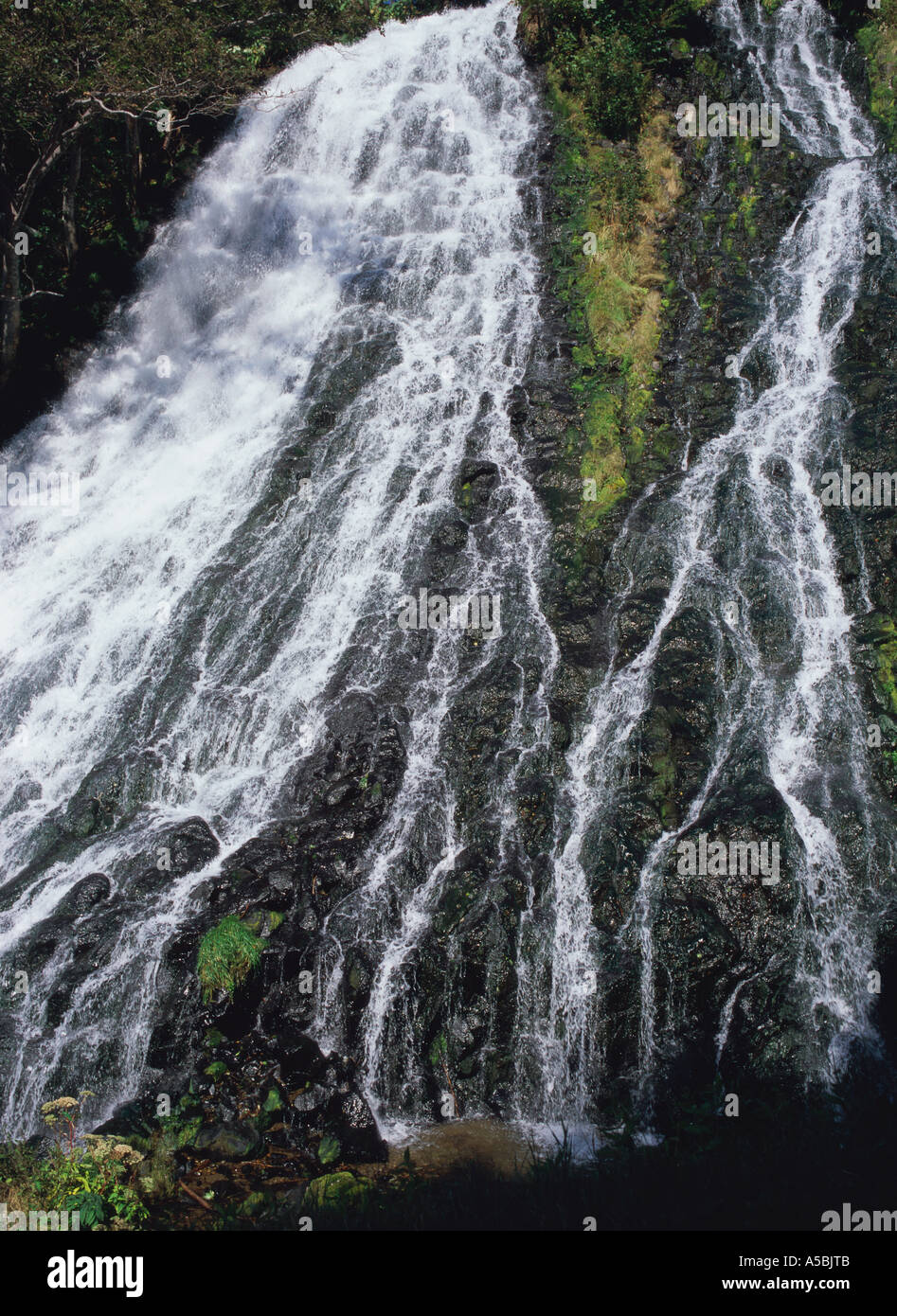 Shiretoko waterfall hi-res stock photography and images - Alamy