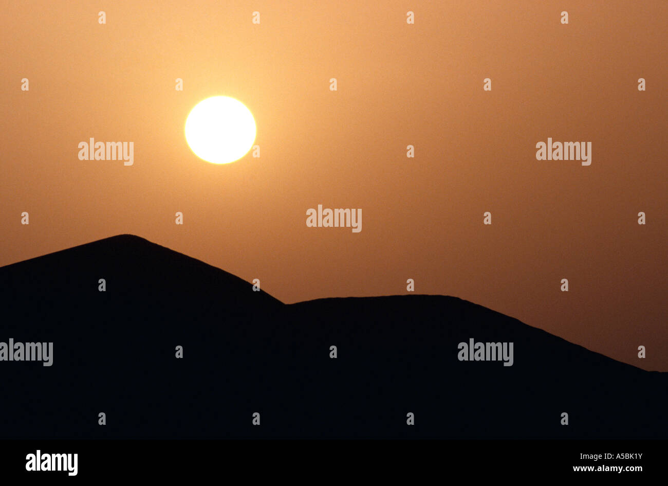 A scenic view of a sunset Stock Photo - Alamy