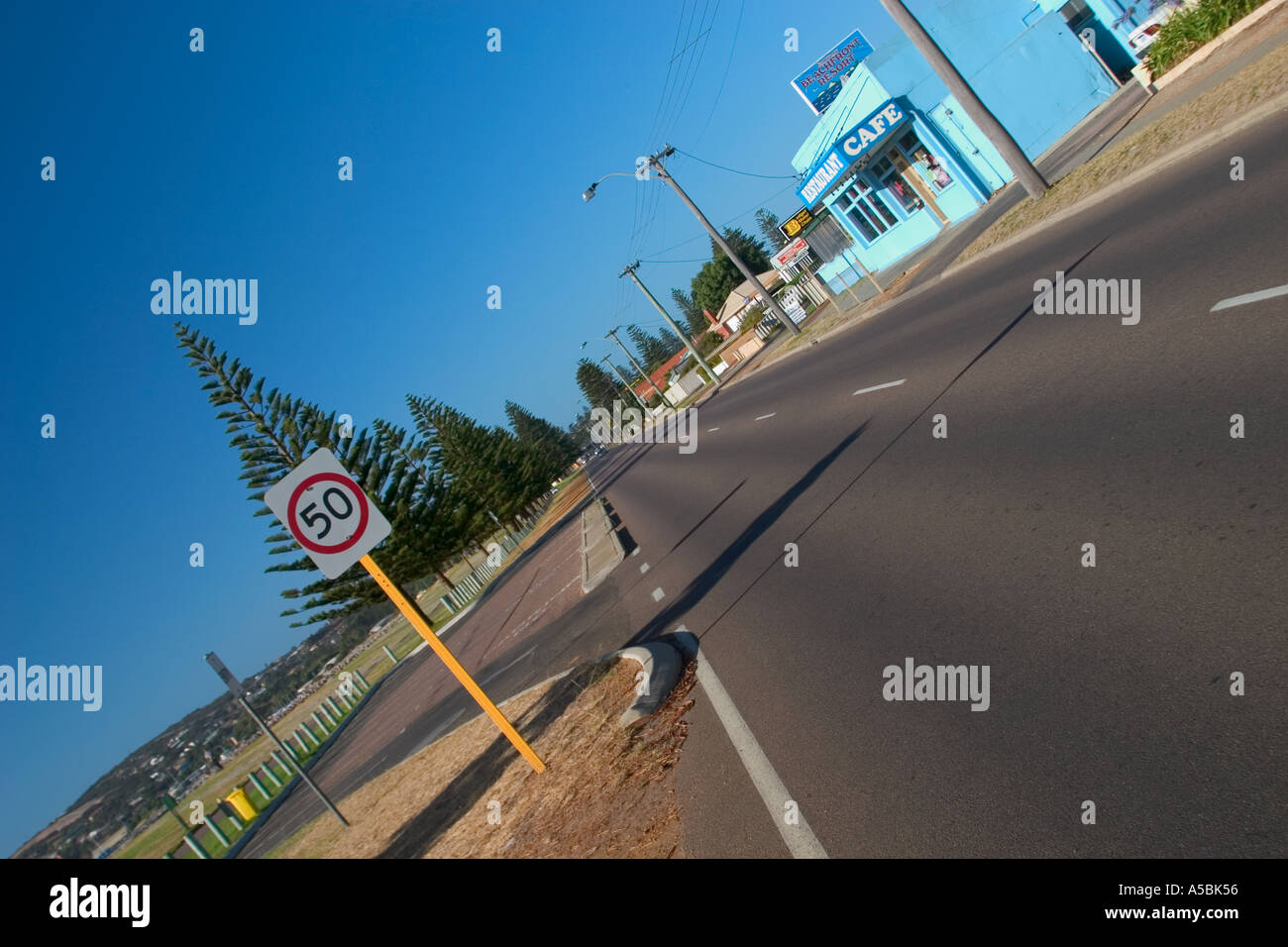 Esperance Main street western australia Stock Photo - Alamy