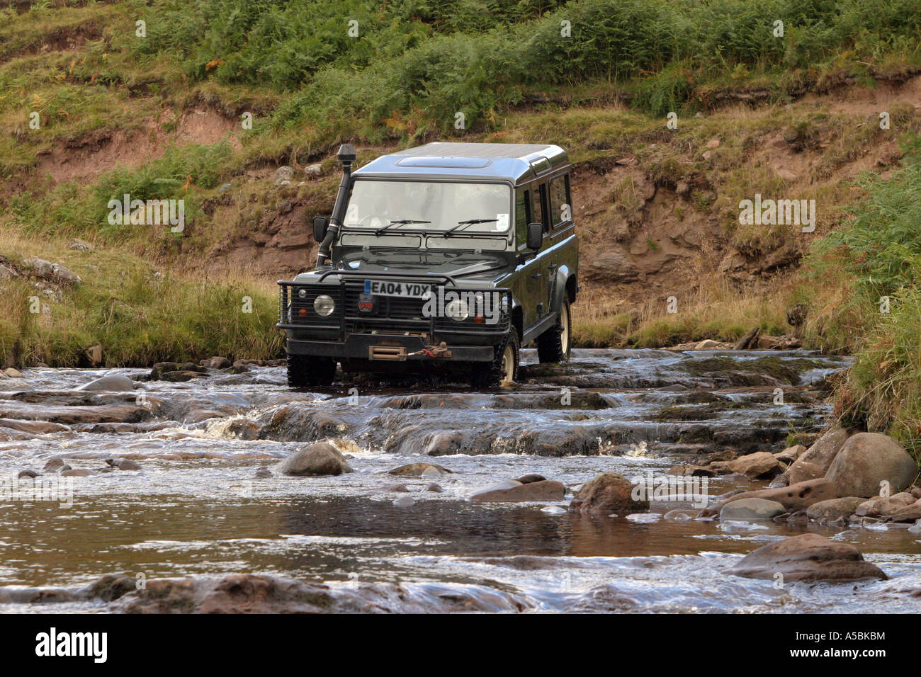 Landrover Defender Off Road High Resolution Stock Photography and ...