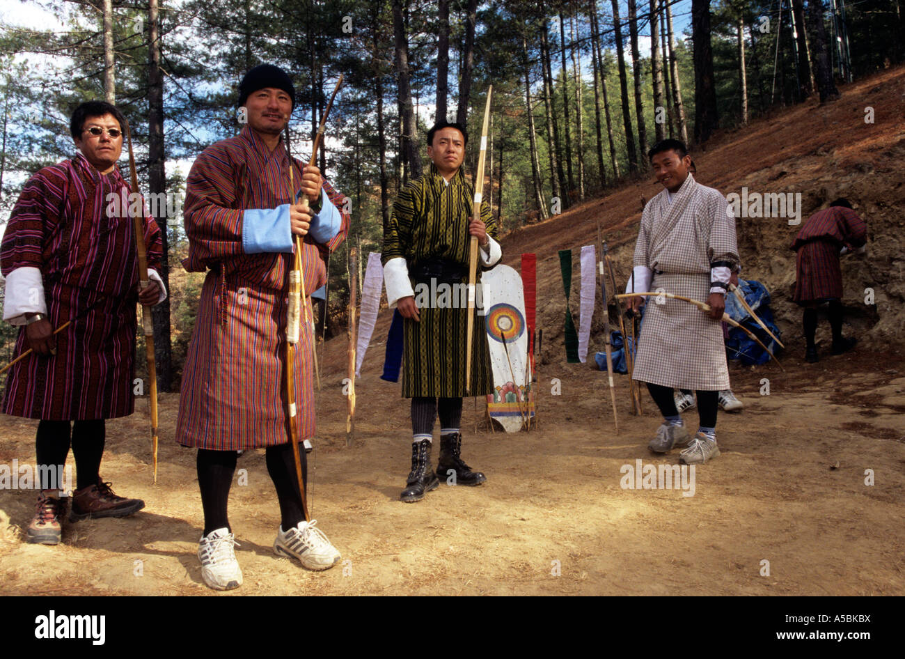 Traditional bhutanese game bhutan hi-res stock photography and images ...