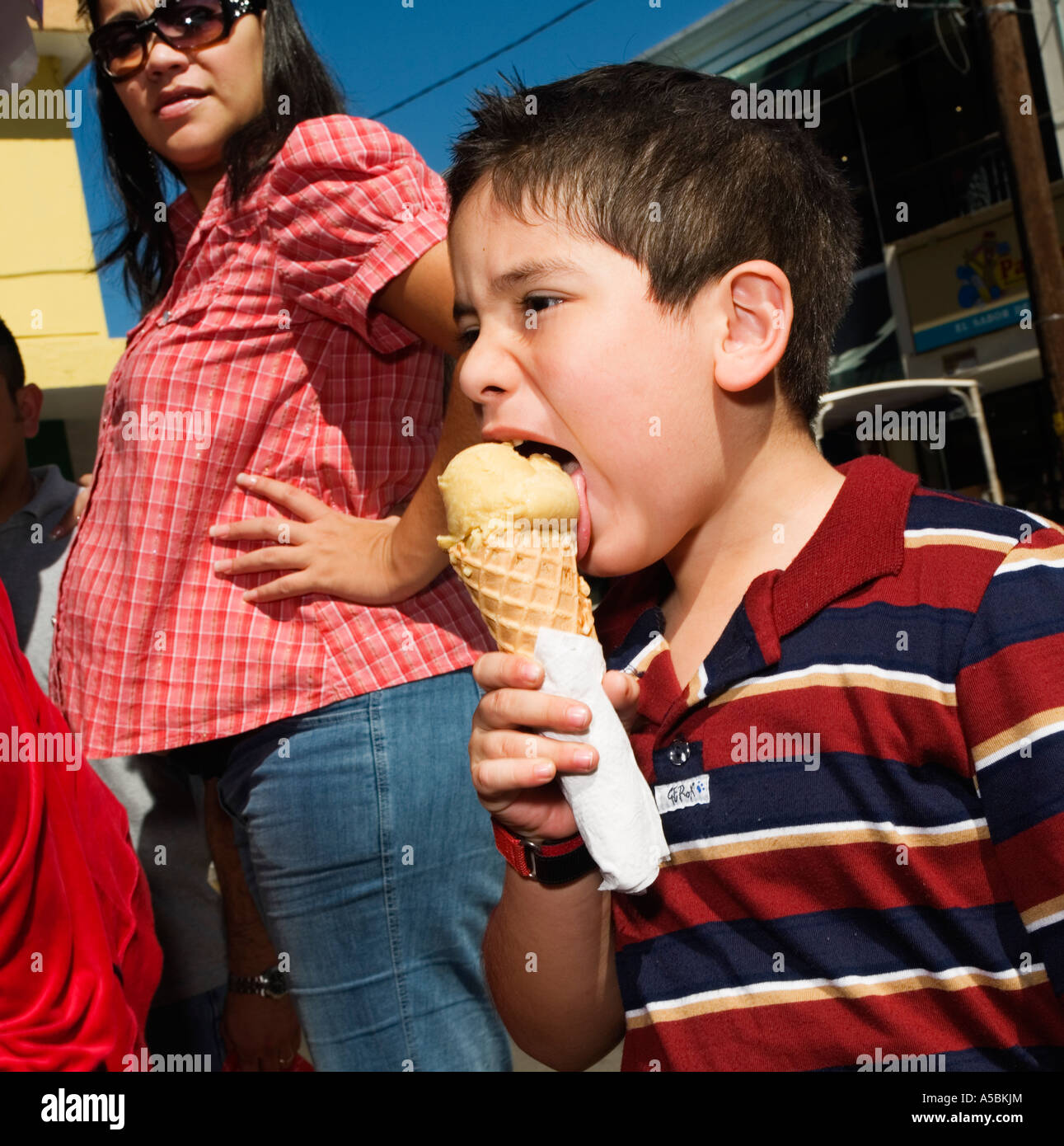Fat mexican kid hi-res stock photography and images - Alamy