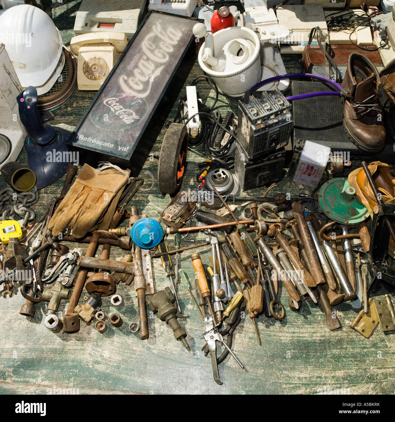 Junk for Sale Stock Photo - Alamy