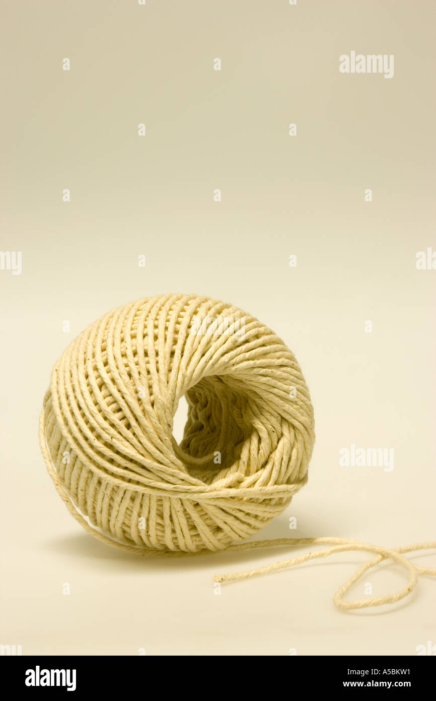 Ball of string Stock Photo - Alamy