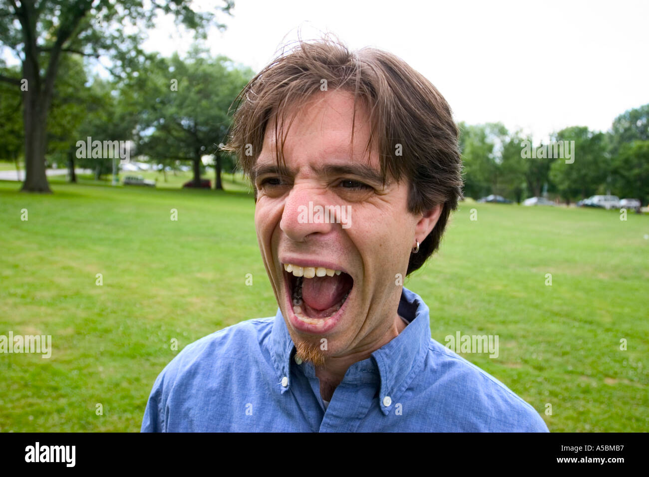 Making face foolishness hi-res stock photography and images - Alamy