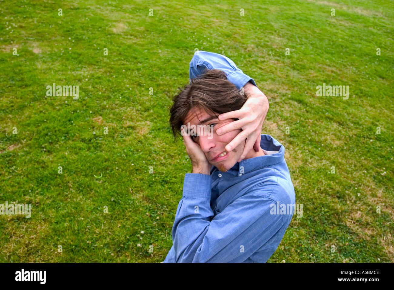 Making face foolishness hi-res stock photography and images - Alamy