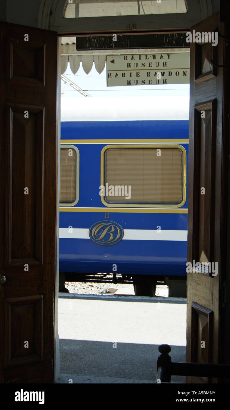 The Blue Train. South Africa Stock Photo - Alamy