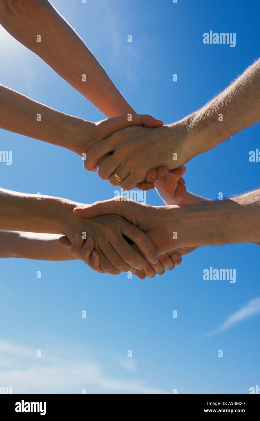 Pairs of hands Stock Photo - Alamy
