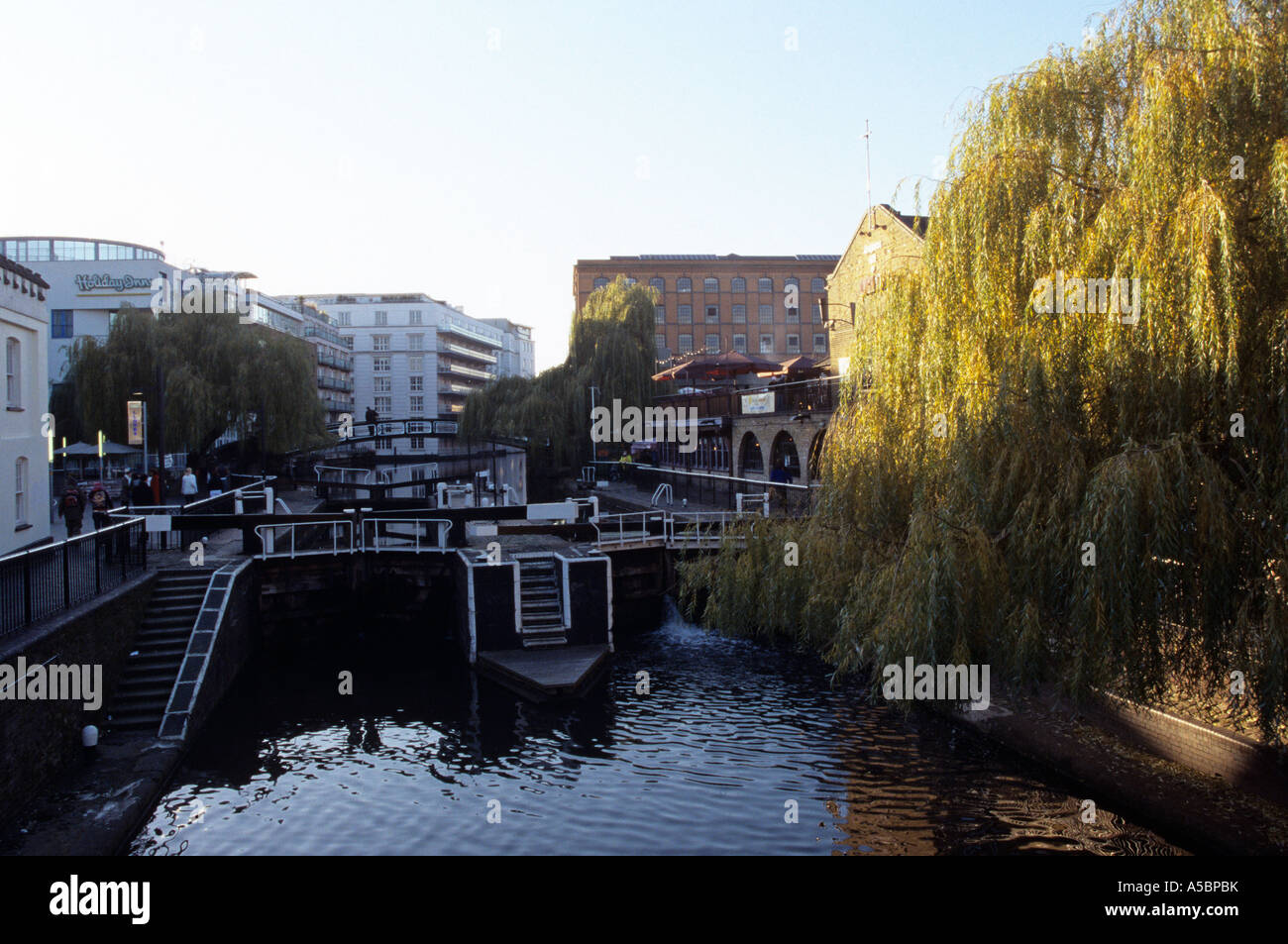 A view of the famous Regent s Canal in Camden London Stock Photo - Alamy