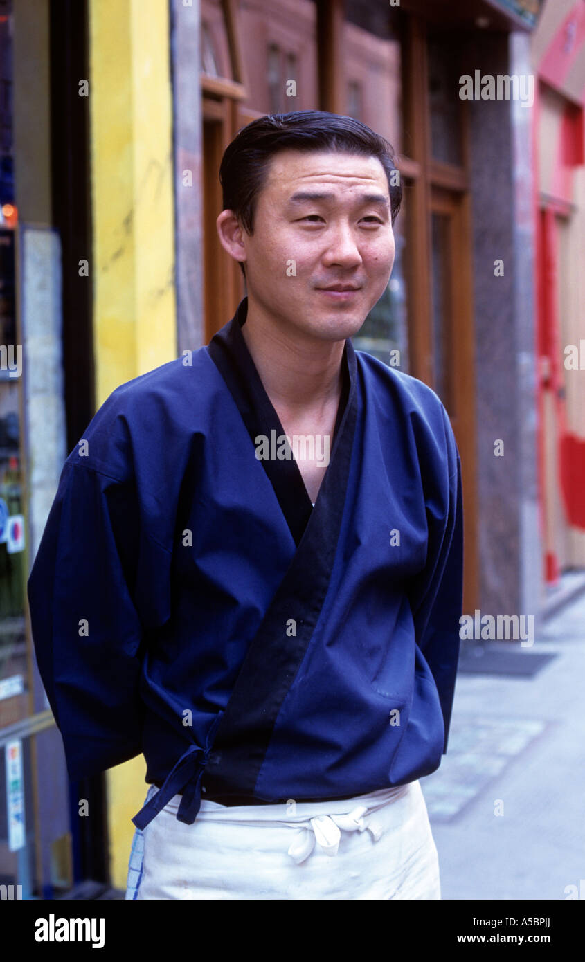 A Chinese man in China town London Stock Photo - Alamy