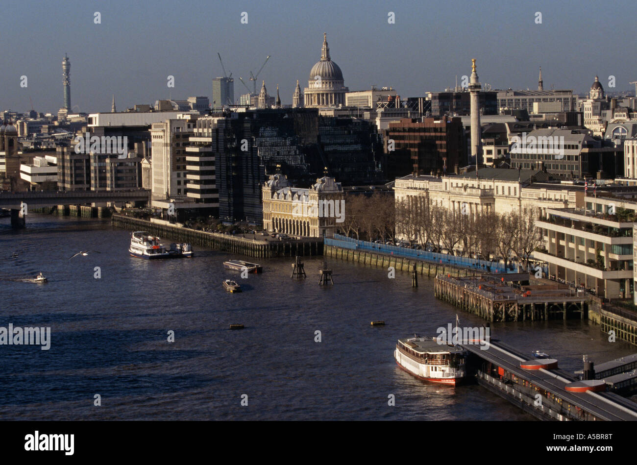 An overview of the city of London UK Stock Photo - Alamy