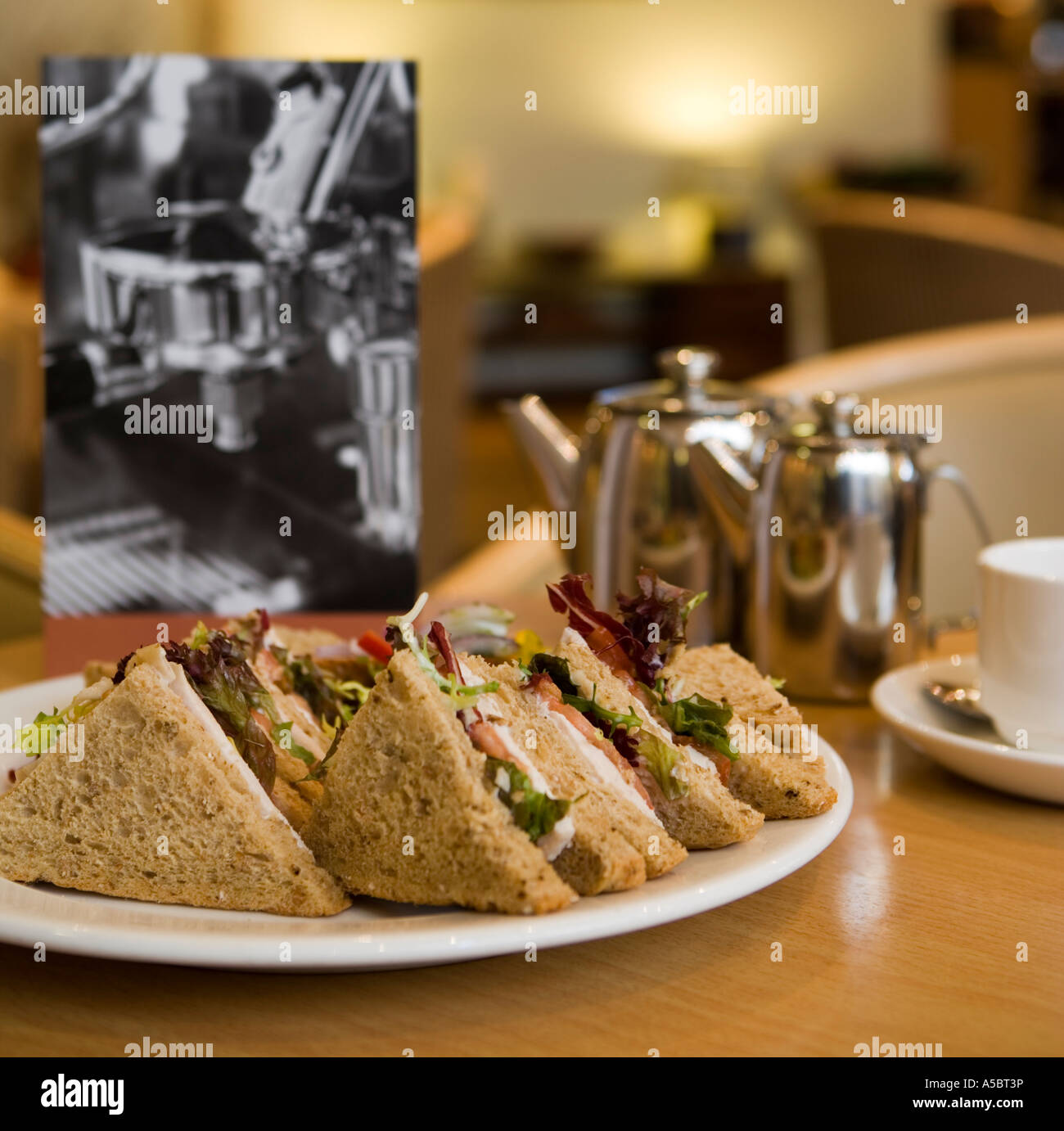 Coffee pots plate table hi-res stock photography and images - Alamy