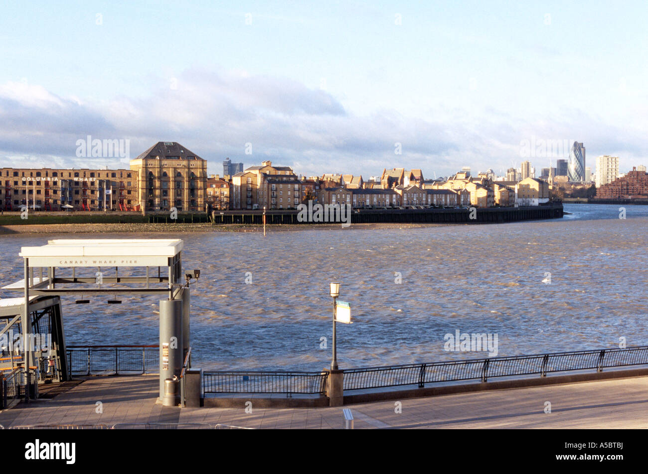 A view of Greenwich by the River Thames Stock Photo - Alamy
