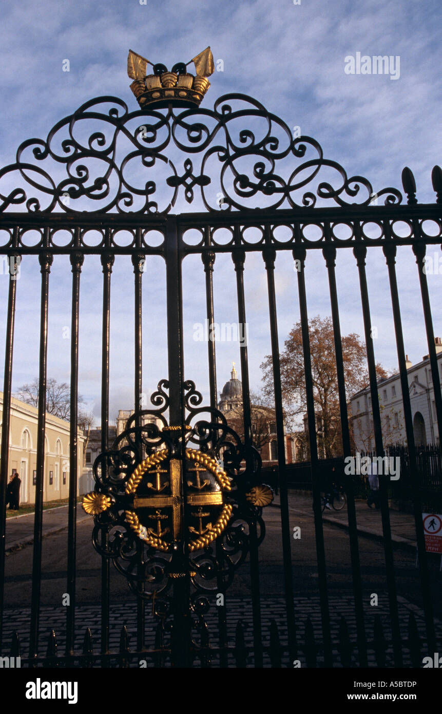 Gates royal naval college greenwich hi-res stock photography and images ...