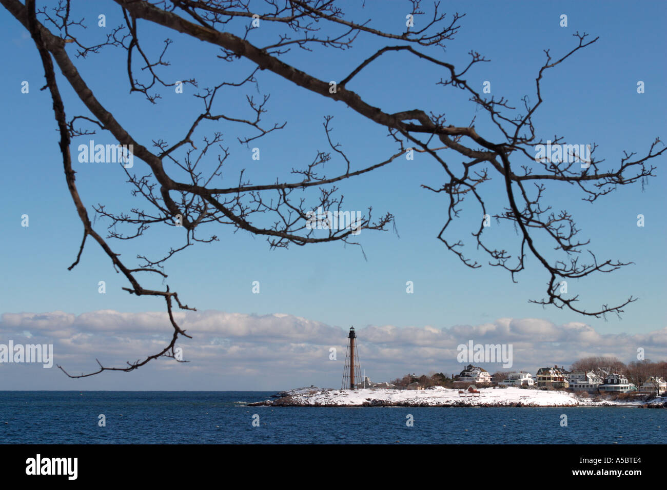 Boston harbor lighthouse hi-res stock photography and images - Alamy