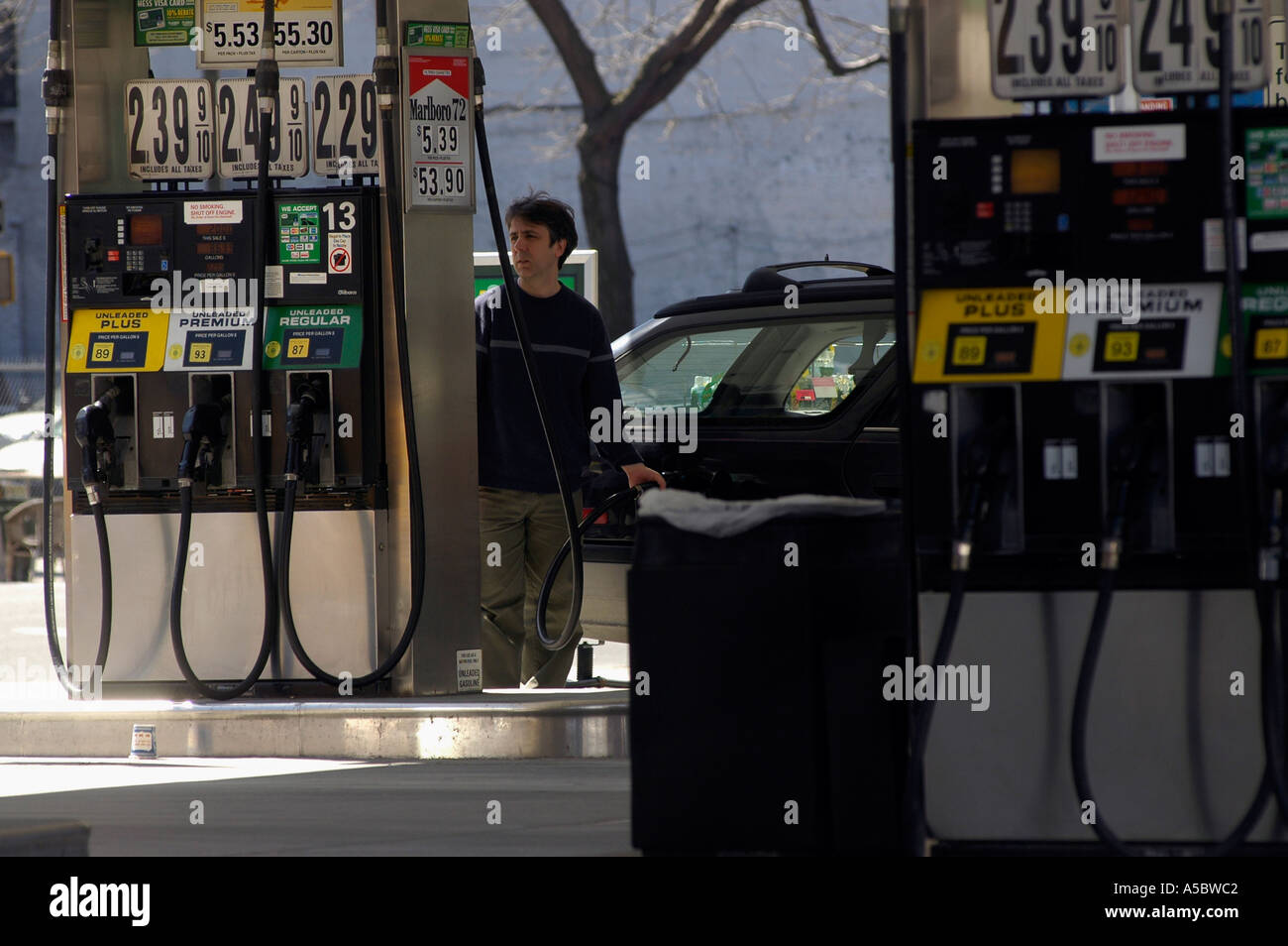 Gas pumps hess gasoline station hi-res stock photography and images - Alamy