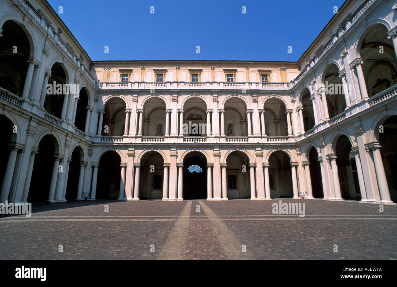 Palazzo Ducale Military Academy Modena Emilia Romagna Italy Stock Photo ...