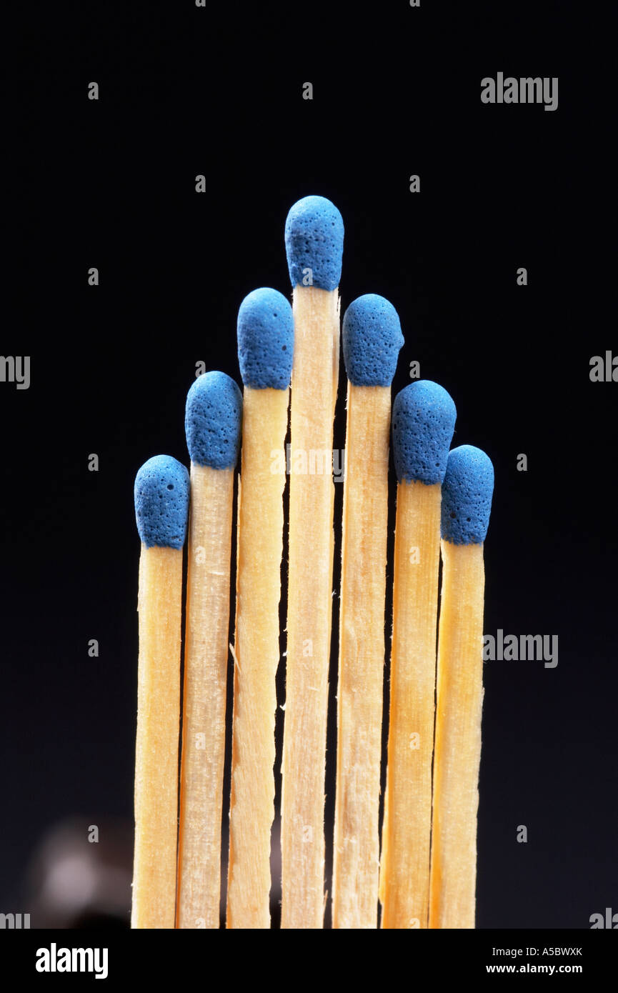Matches, black background Stock Photo - Alamy