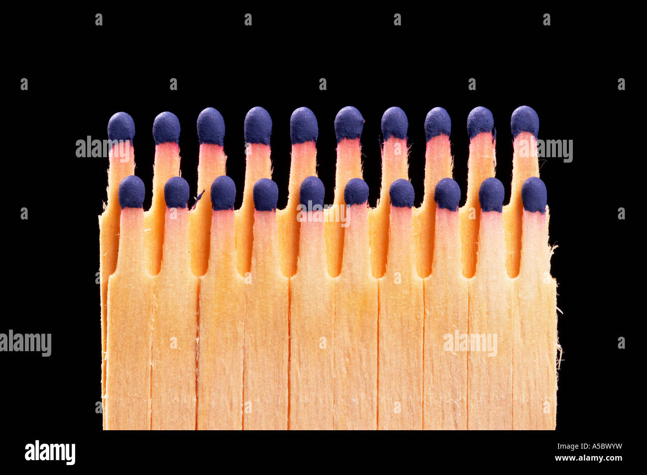 Matches, black background Stock Photo - Alamy
