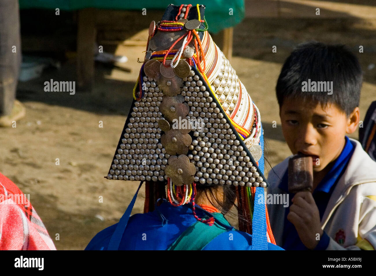 Triangular headdress hi-res stock photography and images - Alamy