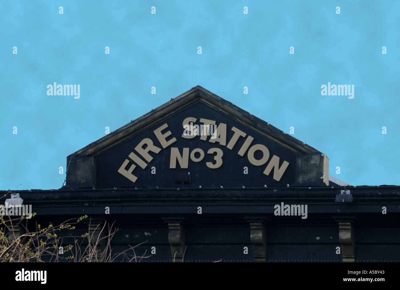 Fire station Number 3 Stock Photo - Alamy