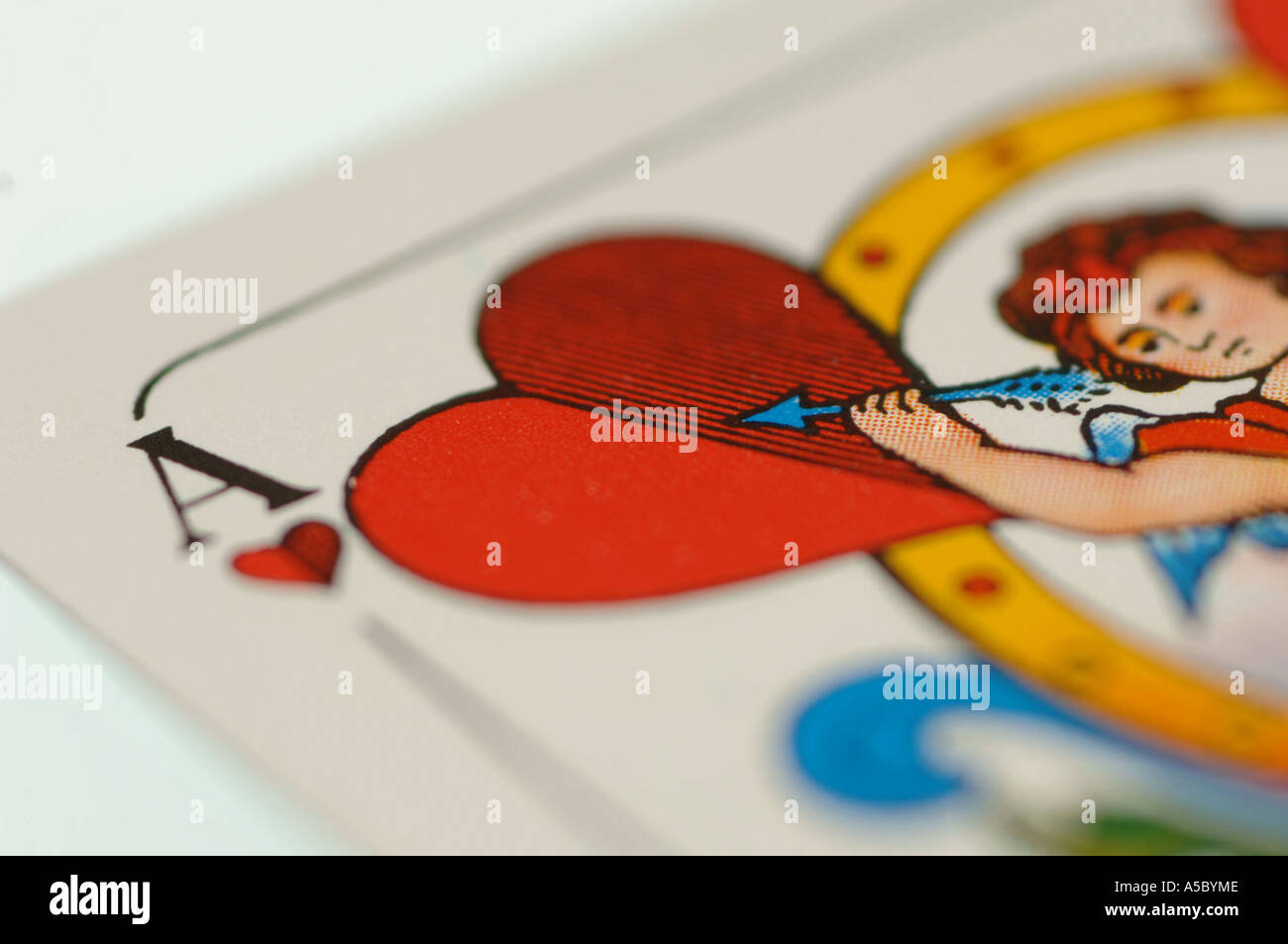 Heart of Ace, close-up Stock Photo - Alamy