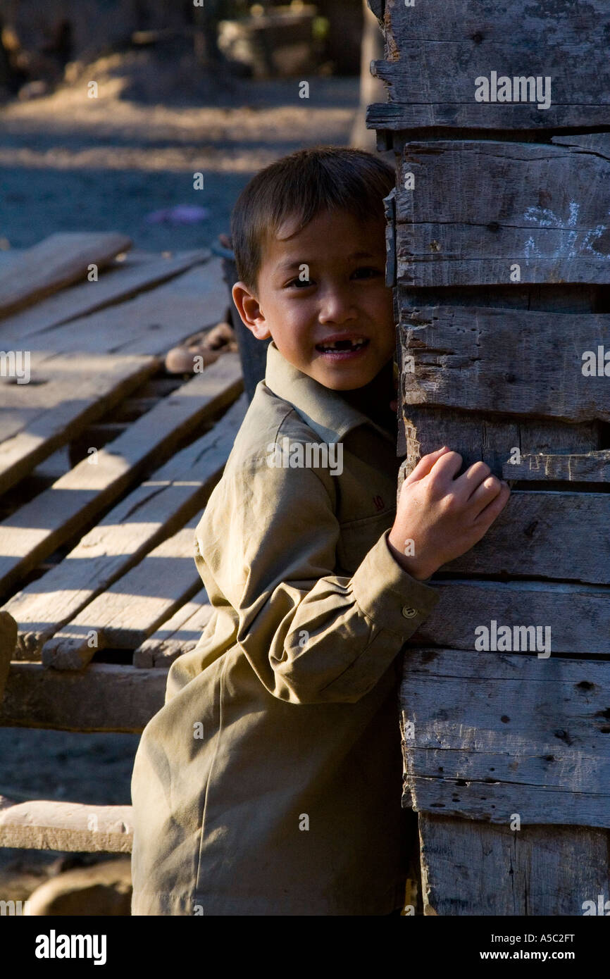 Laotian village kids hi-res stock photography and images - Alamy