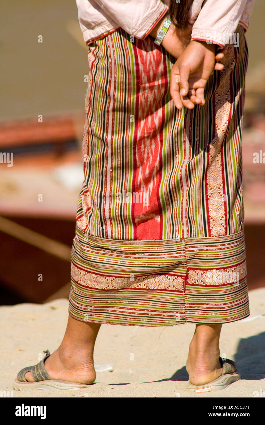Wearing traditional laos culture hi-res stock photography and images ...