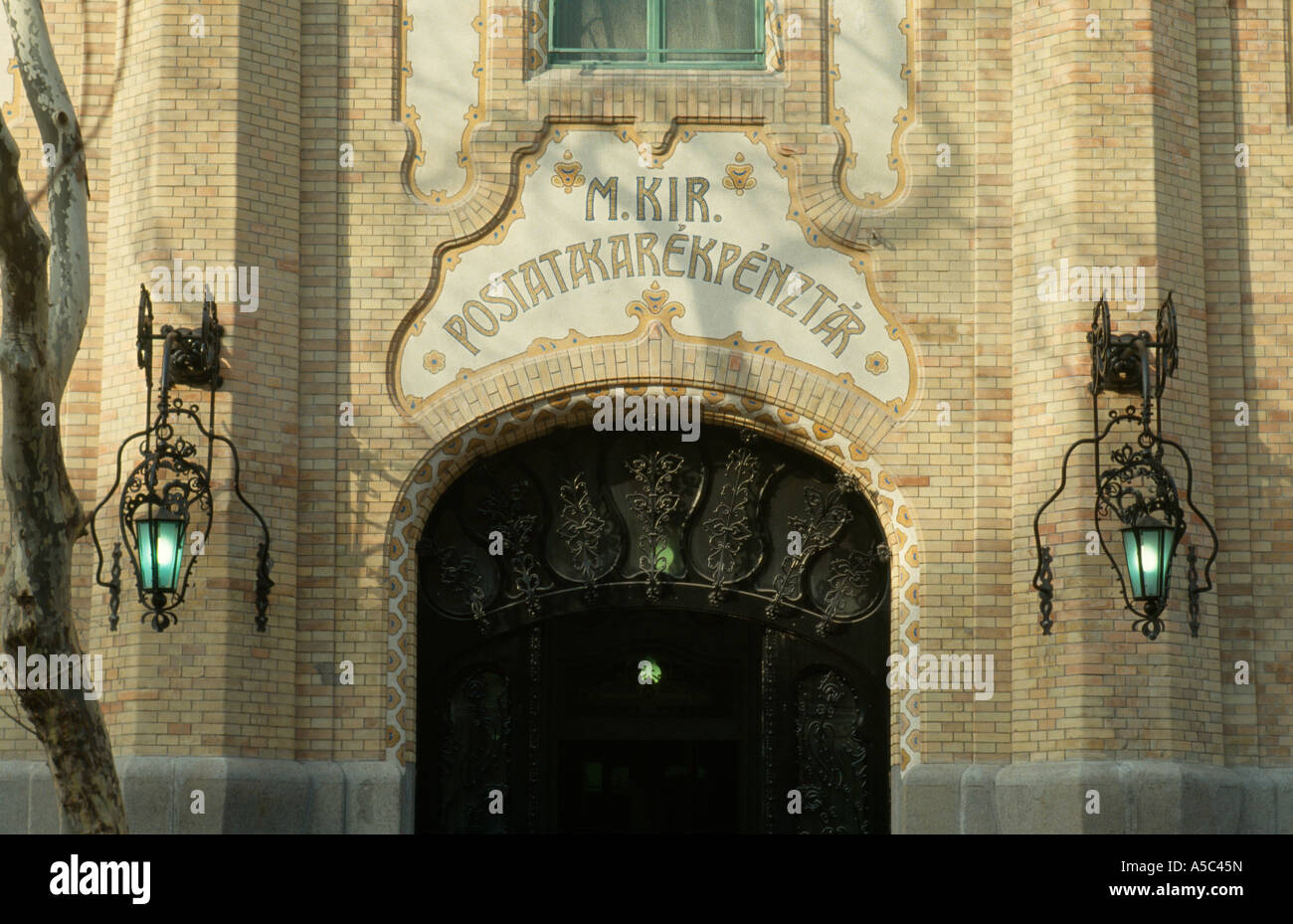 Budapest post office building hi-res stock photography and images - Alamy