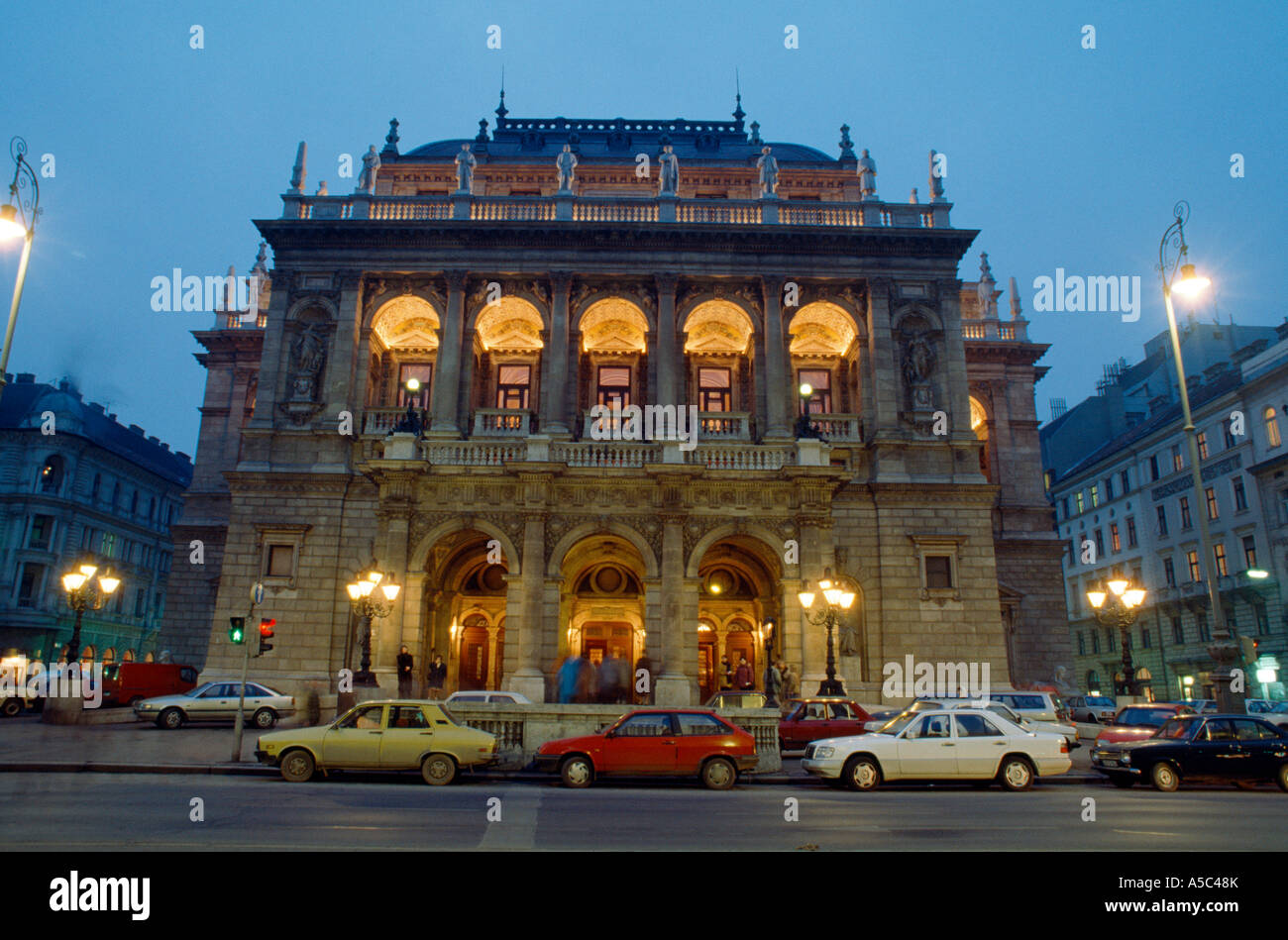 Andrassy út opera house hi-res stock photography and images - Alamy