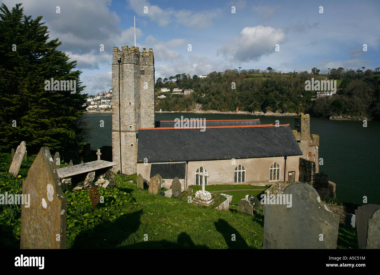 St Petroc s Church in the grounds of Dartmouth Castle Dartmouth Devon ...