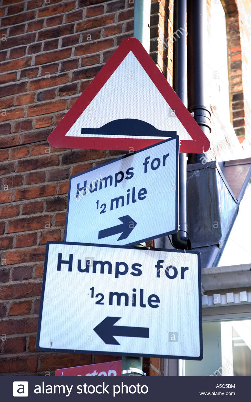 Humps In Road High Resolution Stock Photography and Images - Alamy