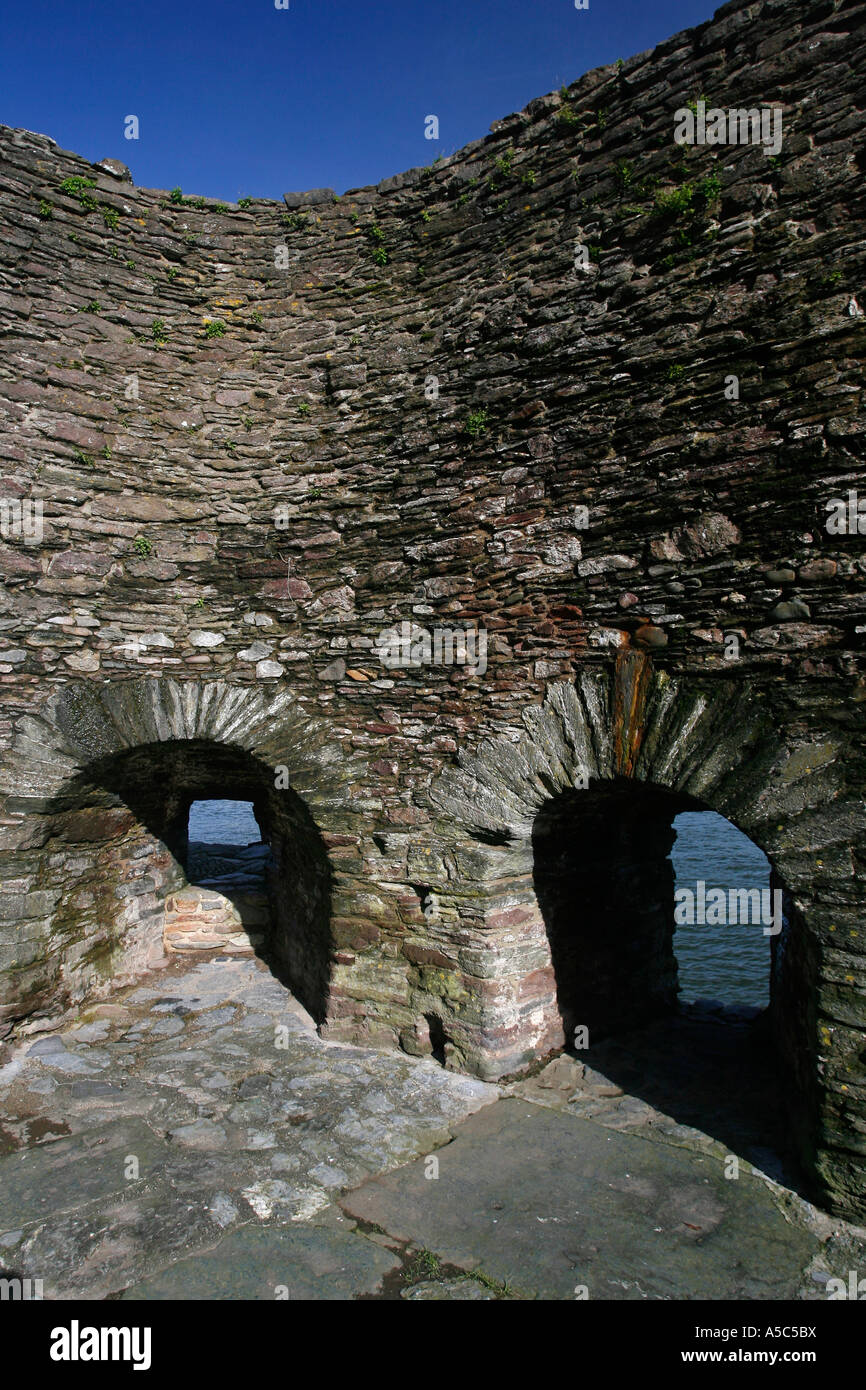 Bayard s Cove Fort Dartmouth Devon England UK Stock Photo - Alamy