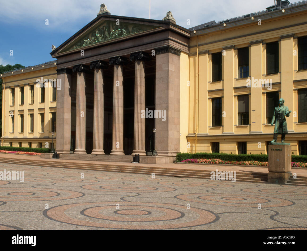 Norway. Oslo. University Stock Photo - Alamy