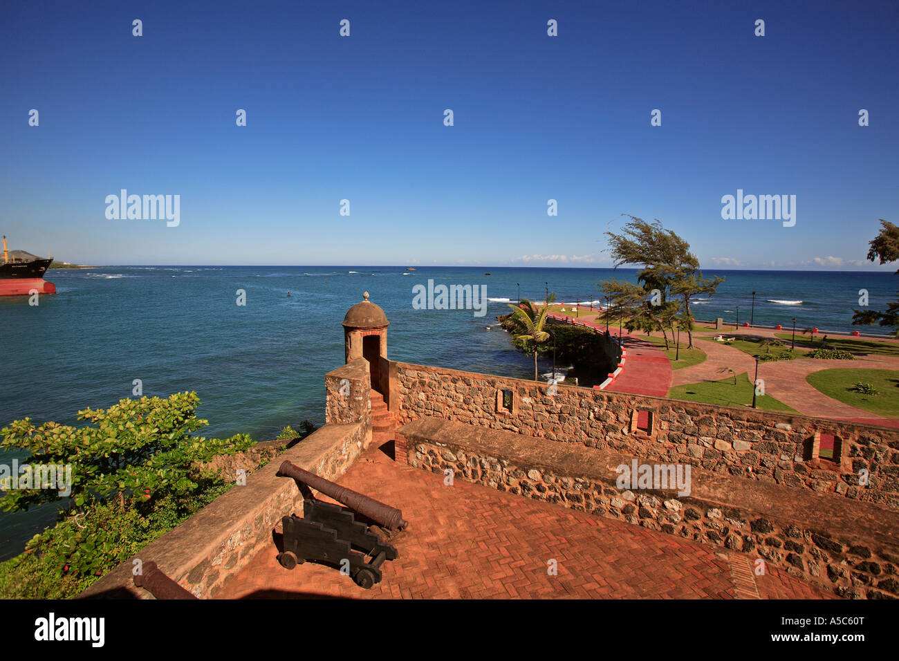 Caribbean Dominican Republic north coast puerto plata Fort Fortaleza de ...
