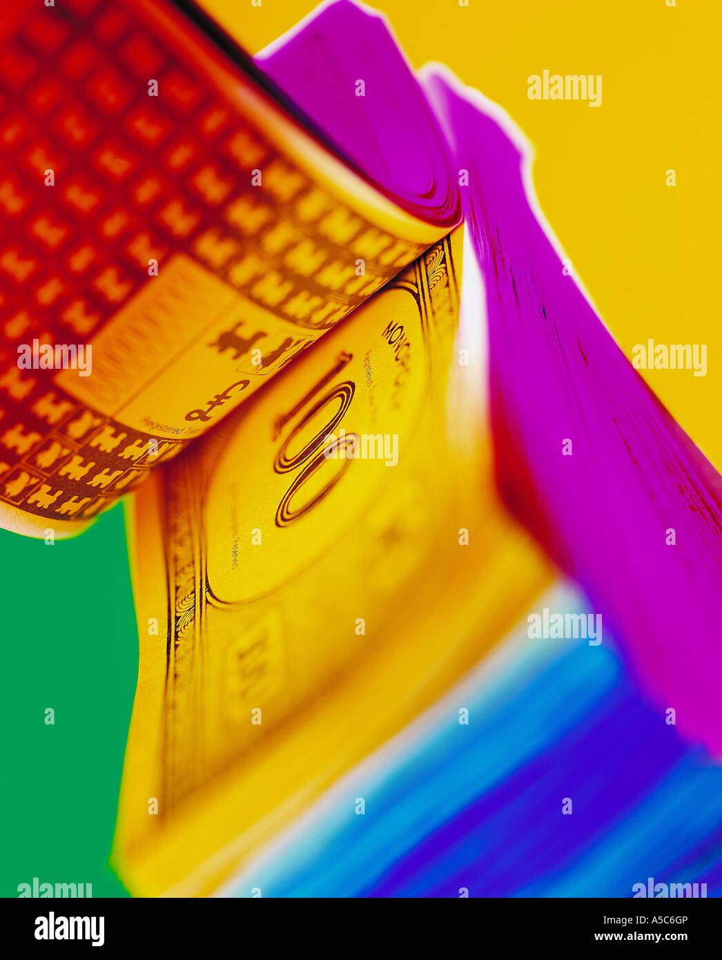 Monopoly money. Picture by Patrick Steel patricksteel Stock Photo - Alamy