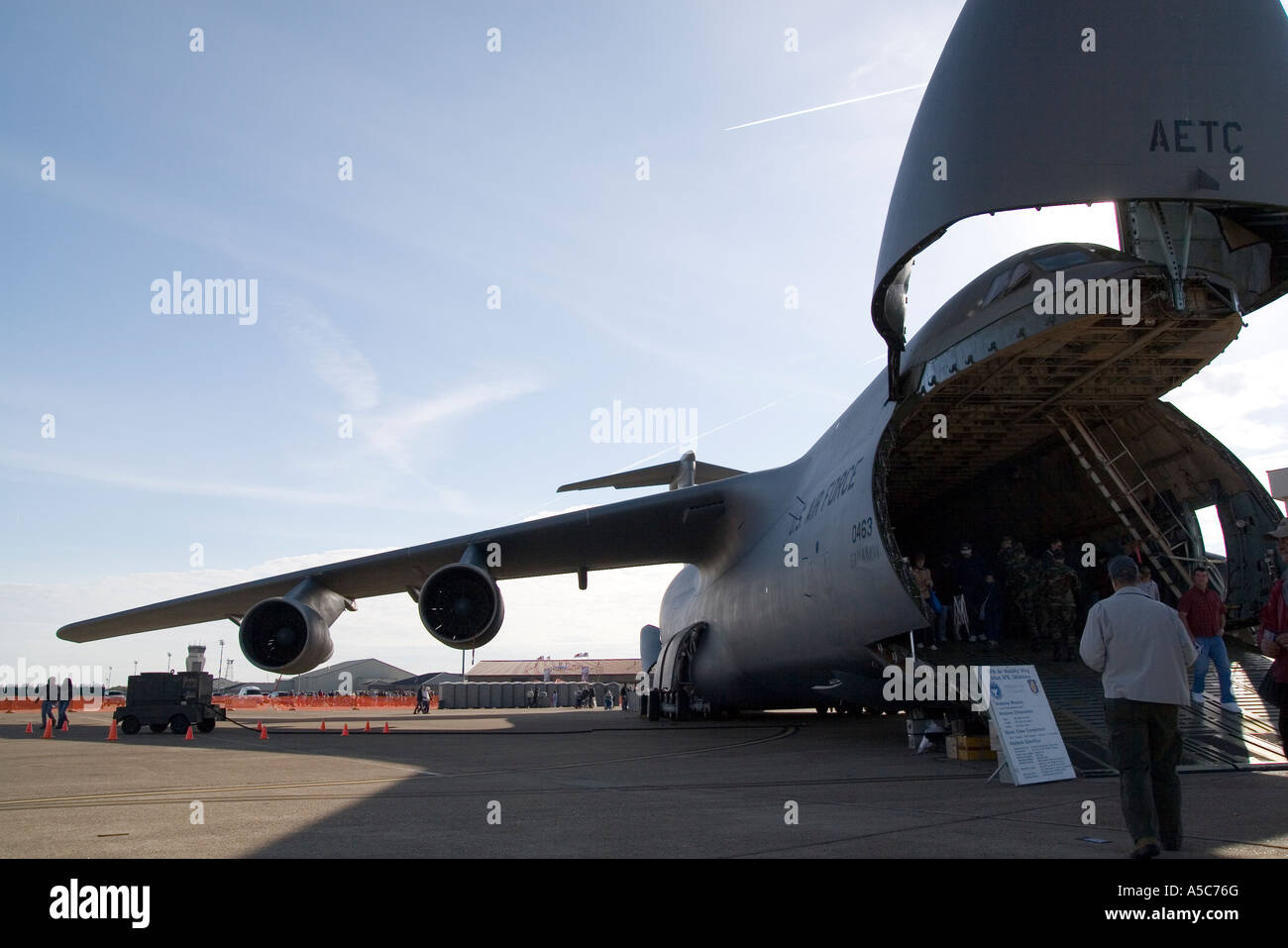 Lockheed Georgia C 5 Galaxy transport aircraft Stock Photo - Alamy