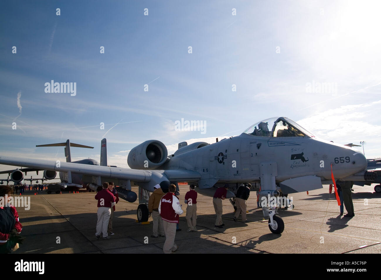 Fairchild Republic A 10 Thunderbolt close air support Stock Photo - Alamy